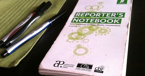 A Peek Inside My Reporter's Notebook | Freedom of Excess