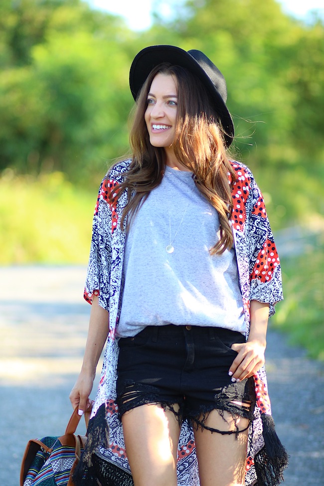 Cum obtinem o tinuta boho chic cu Outliers.ro | Sandra Bendre