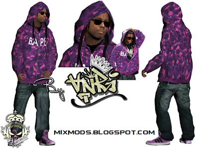 Skin Lil Wayne v2 - MixMods - Mods para GTA SA e outros