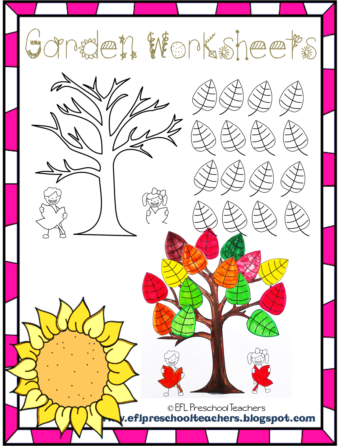 ESL/EFL Preschool Teachers: Garden Theme Resources for the Preschool ELL