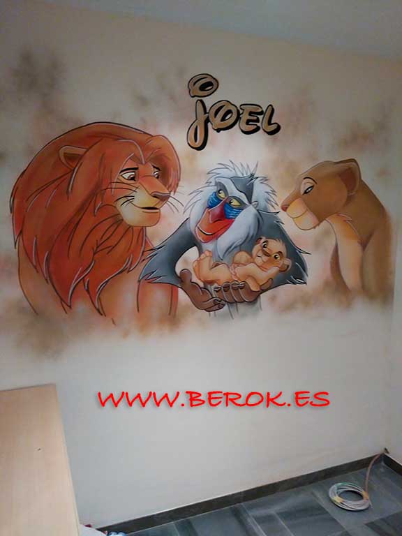 Graffiti decorativo Barcelona