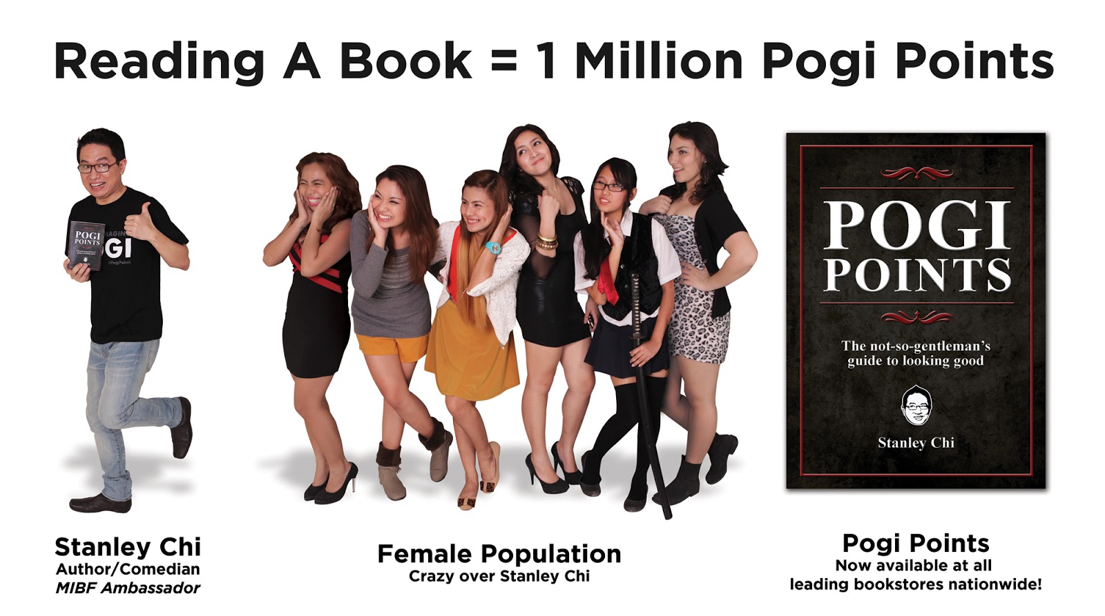 La beauté est dans vos mains: Pogi points quotes