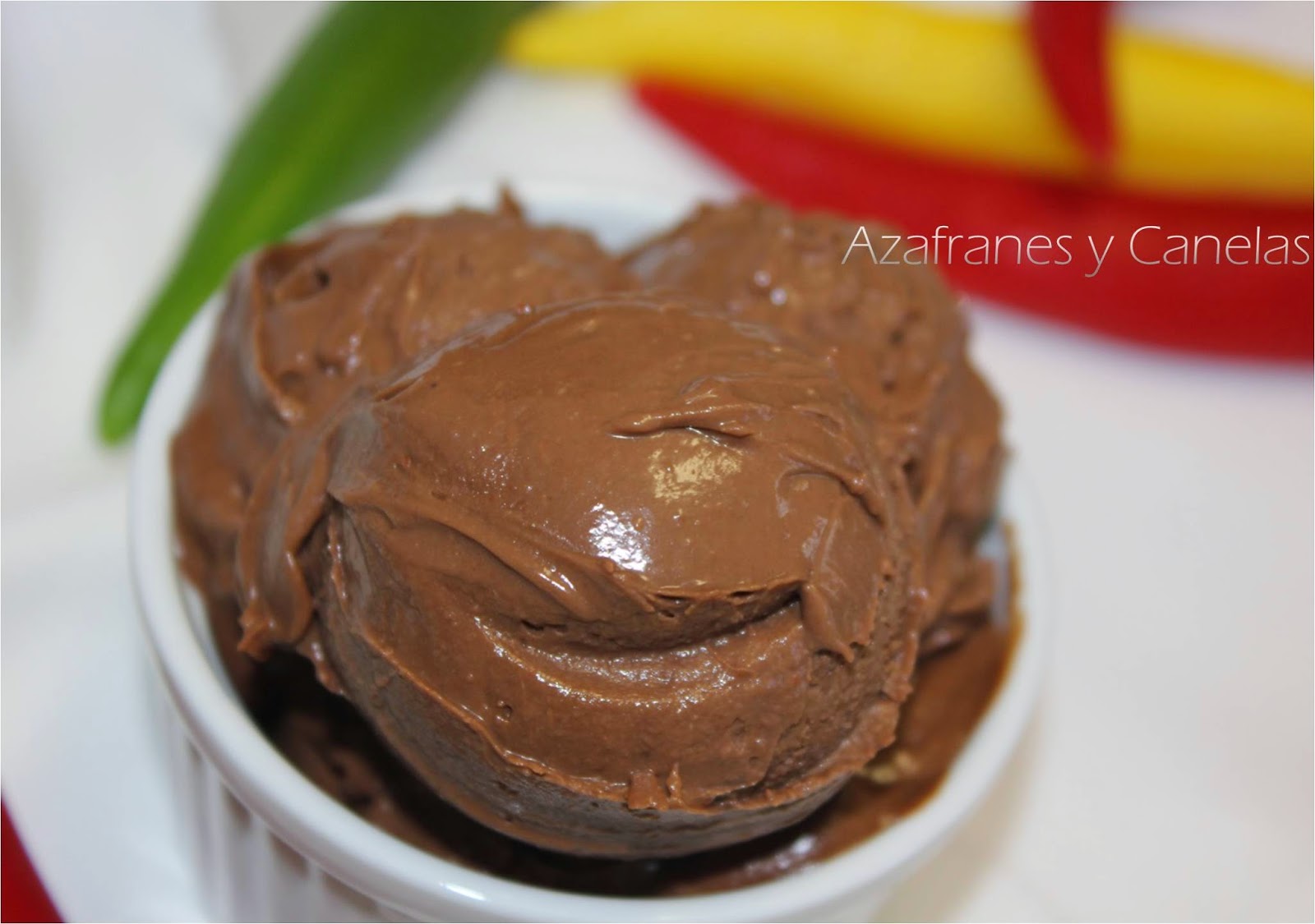 Helado picante de chocolate y chile | Azafranes y Canelas
