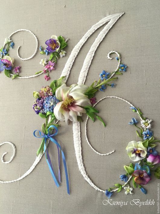 Aprende paso a paso cómo bordar letras a mano con hilo ~ Haz Manualidades