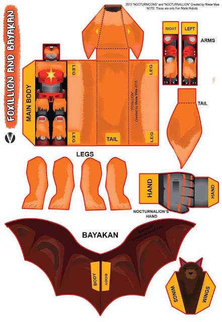 Foldabots Toy Preview Blog