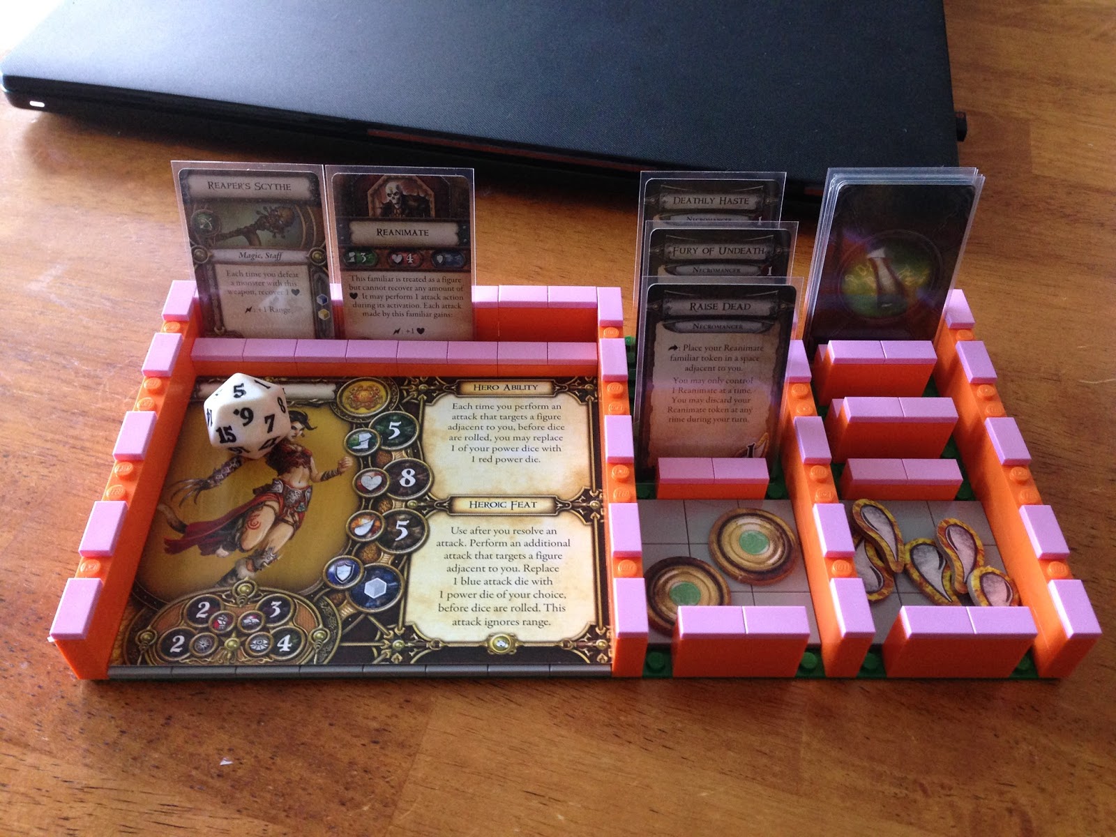 Kris Wall Minis: LEGO Descent: Journeys in the Dark Character Dashboard