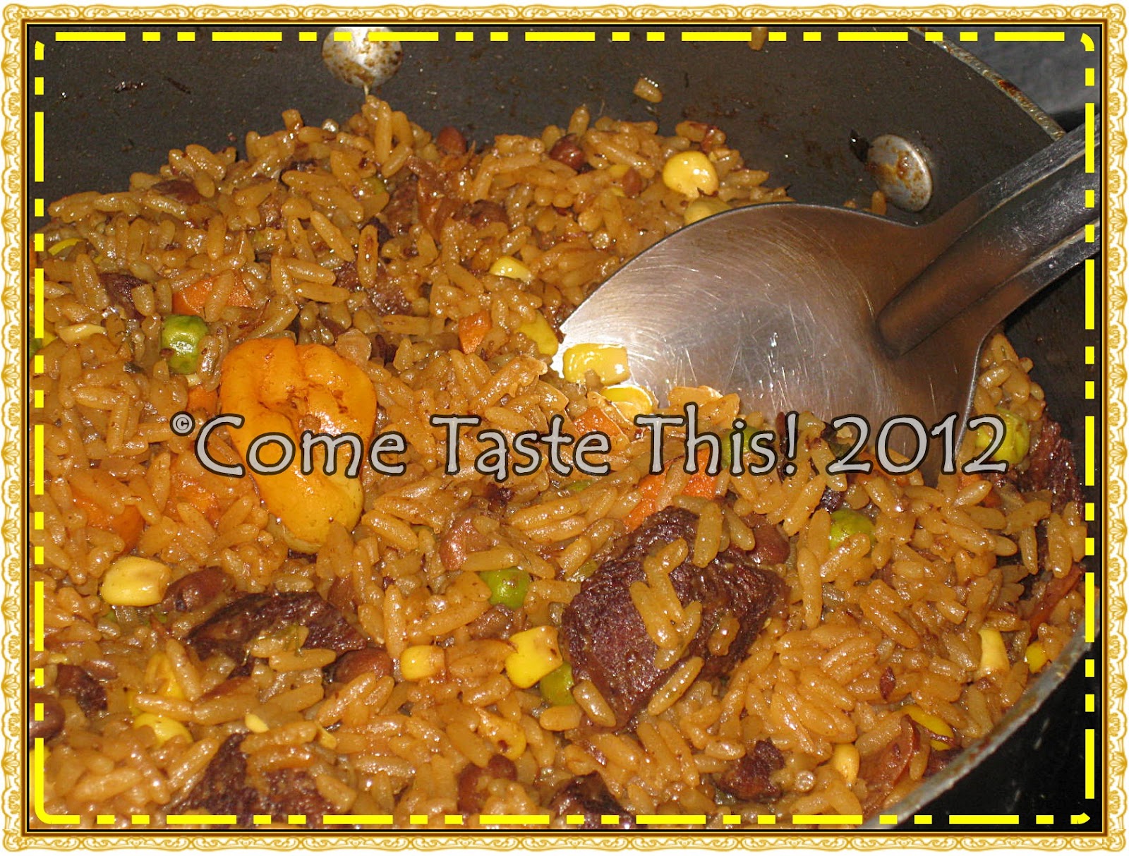 Come Taste This!: A Dimanche Gras Beef Pelau