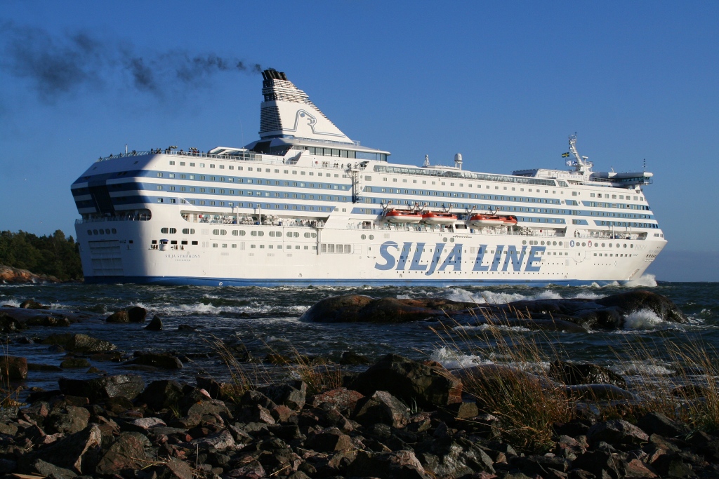 kships: Silja Symphony in Helsinki, 17 September 2012