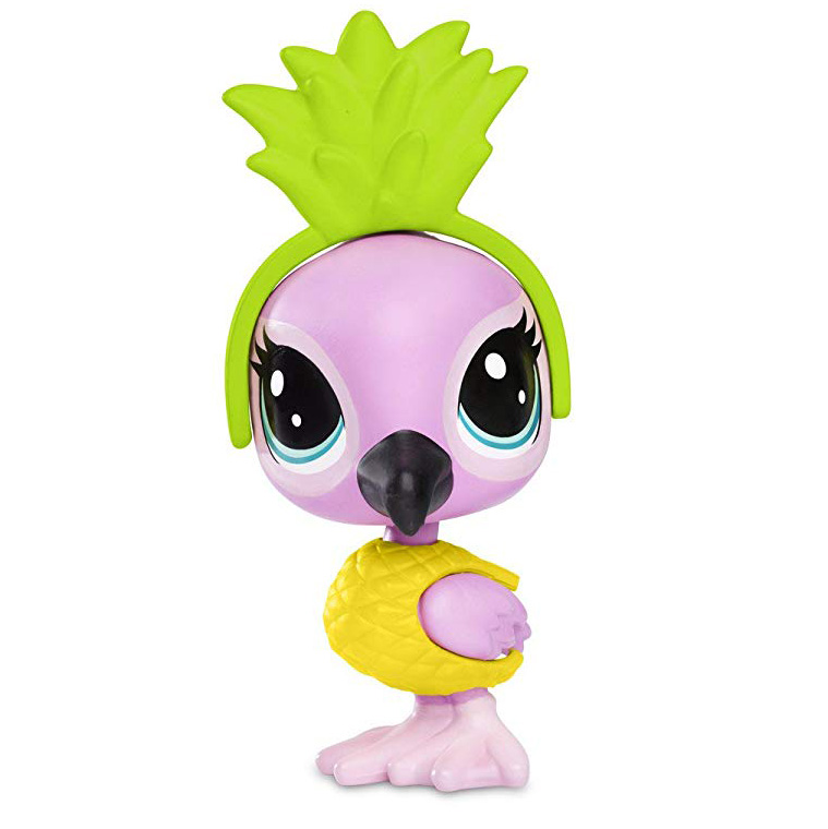 Littlest Pet Shop Series 3 Hungry Pets Anana Flaminga (#3-57) Pet | LPS ...