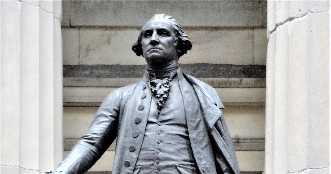 Daytonian in Manhattan: The 1882 George Washington Statue - Federal Hall