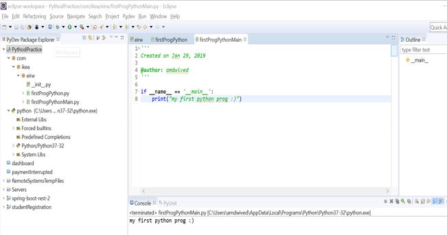 Amit's Java/Fusion Middle Ware/Cloud Blog: Cannot auto configure pydev in eclipse - Auto ...
