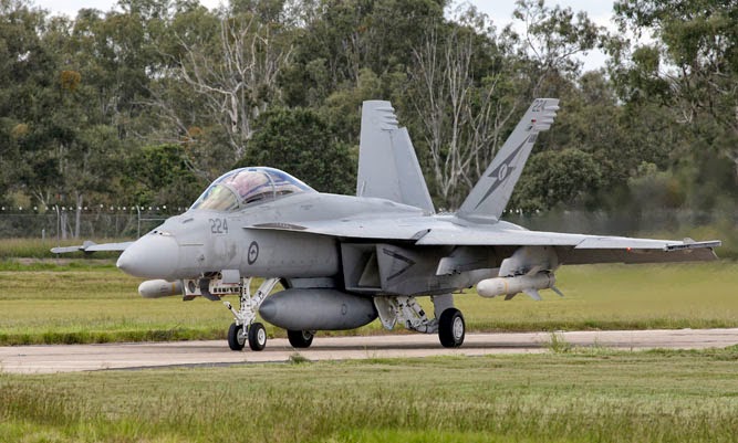 Asian Defence News: RAAF Super Hornets conduct Harpoon trial flights