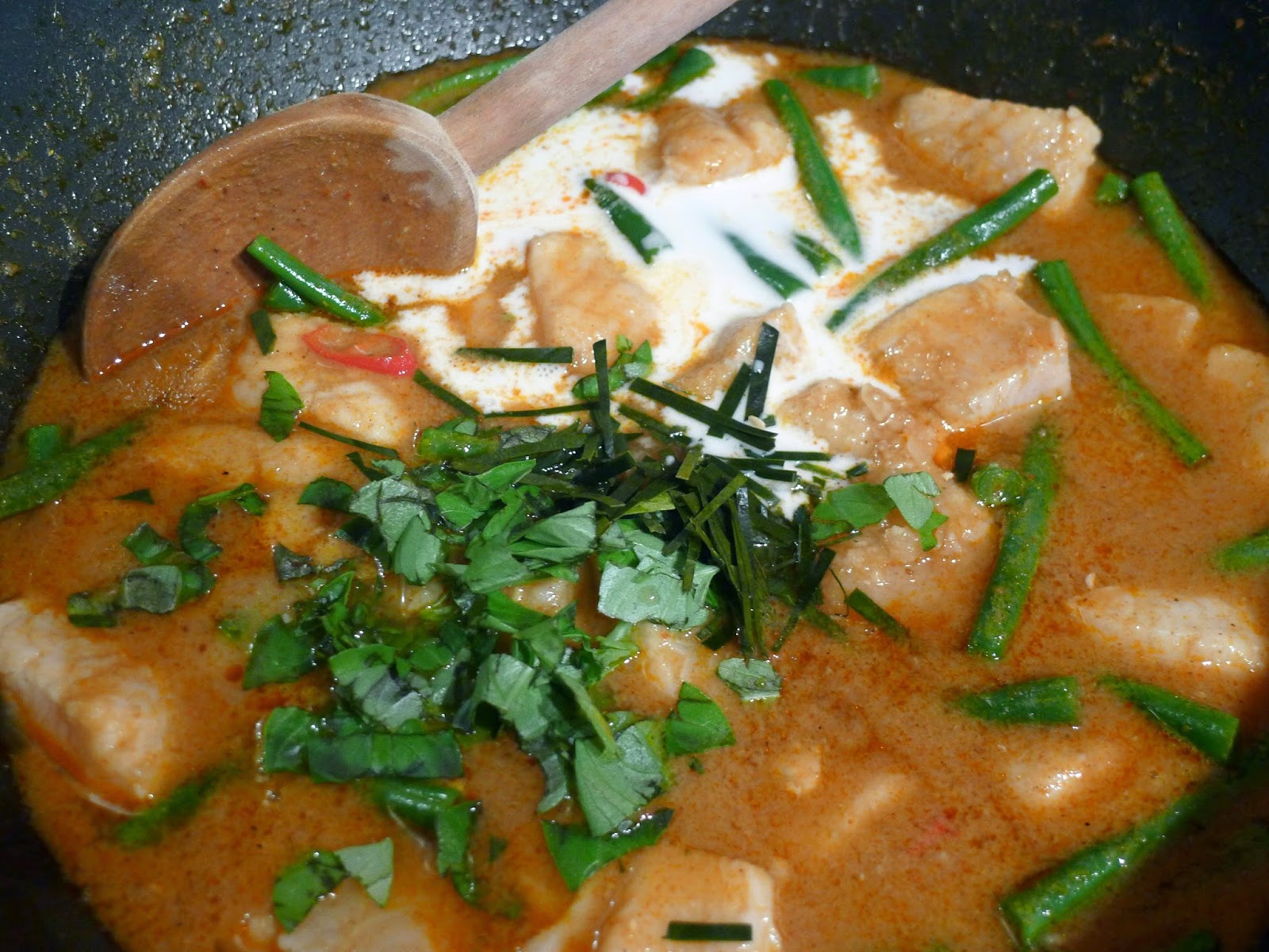 Culinary Adventures in London: Panang Fish Curry