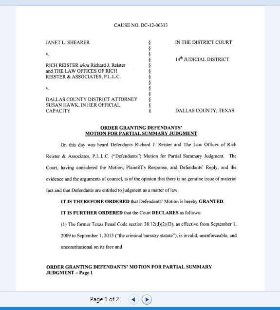 Tex.App.: [Censored] Amicus Brief in Appeal of Conviction under Texas ...