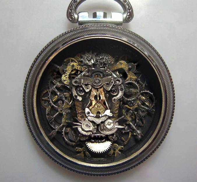 Daur Ulang Menakjubkan dari Jam Kuno ~ Kumpulan Gambar Lucu dan Unik