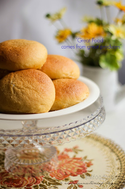 Resepi 258 : Papa Roti / Mexican Bun / Roti Boy / Coffee Bun