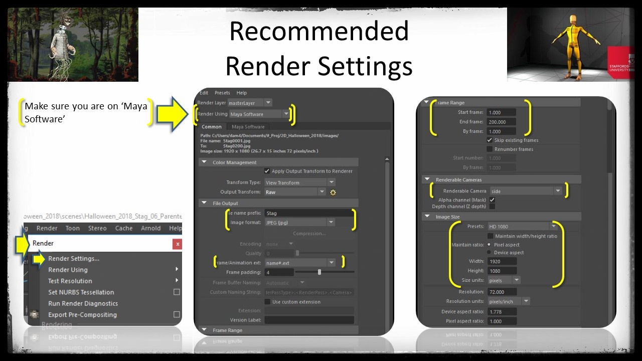 Daryl Marsh: How-to-create... 2D Digital Cut-out Animation in Maya 2018