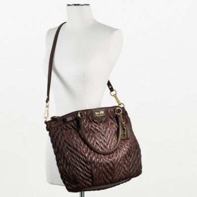 ♥ B ♥ A ♥ G ♥ Bag Lover ♥: Coach madison quilted chevron nylon large ...