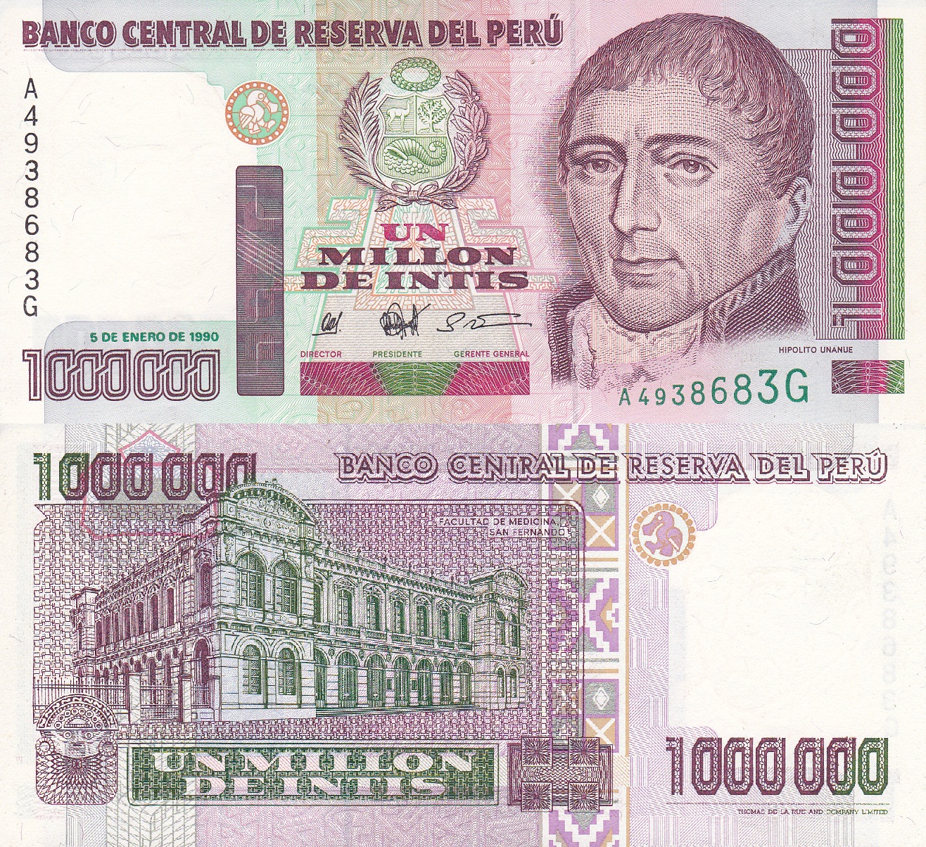 MI COLECCIÓN DE MONEDAS Y BILLETES: PERU - INTIS (1985 - 1991)