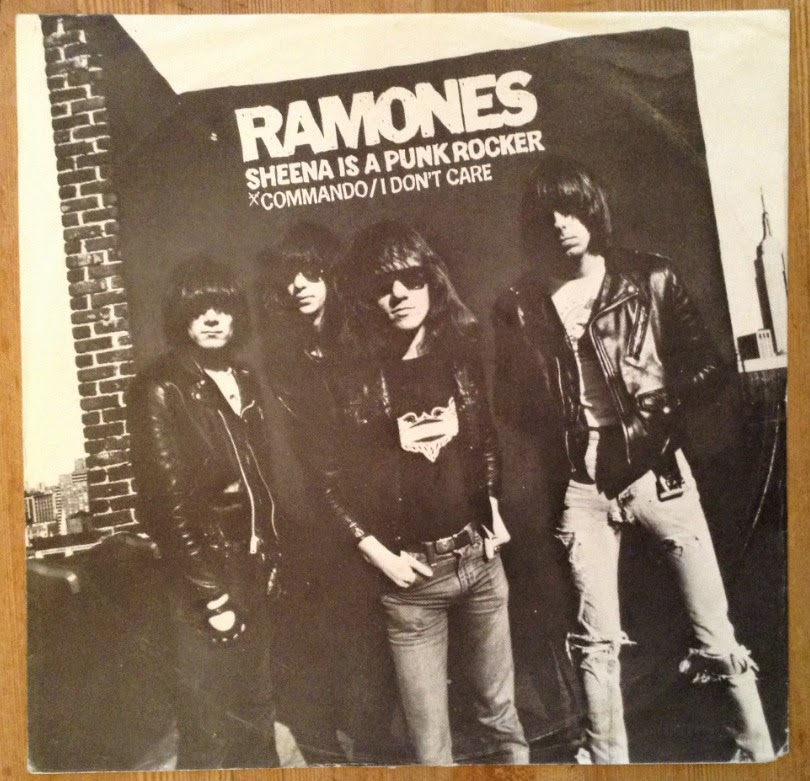 Ramones on vinyl: The UK version of Sheena Is A Punk Rocker