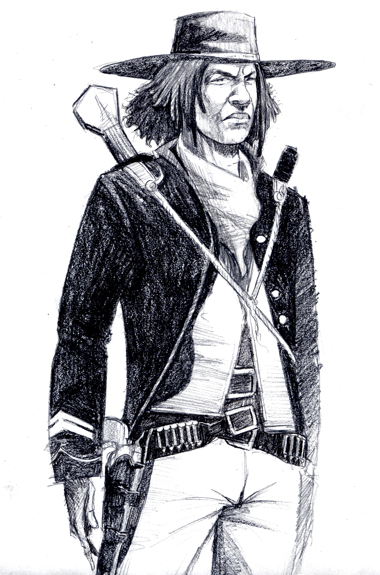 Mike's Sketchbook: Western Character Sketches