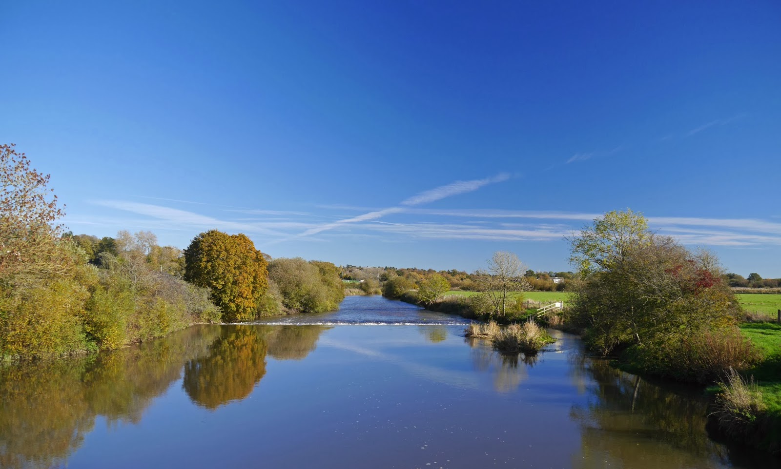 Walking in the country: Wimborne (Willett Rd) to Crawford bridge (Stour ...