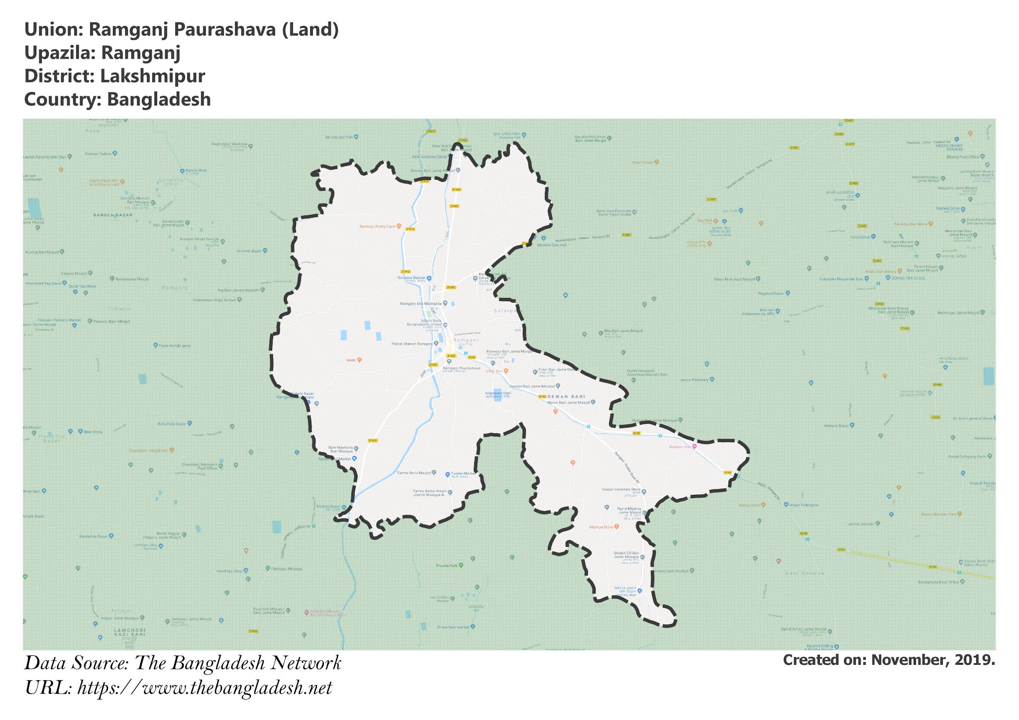 Ramganj Paurashava, Lakshmipur