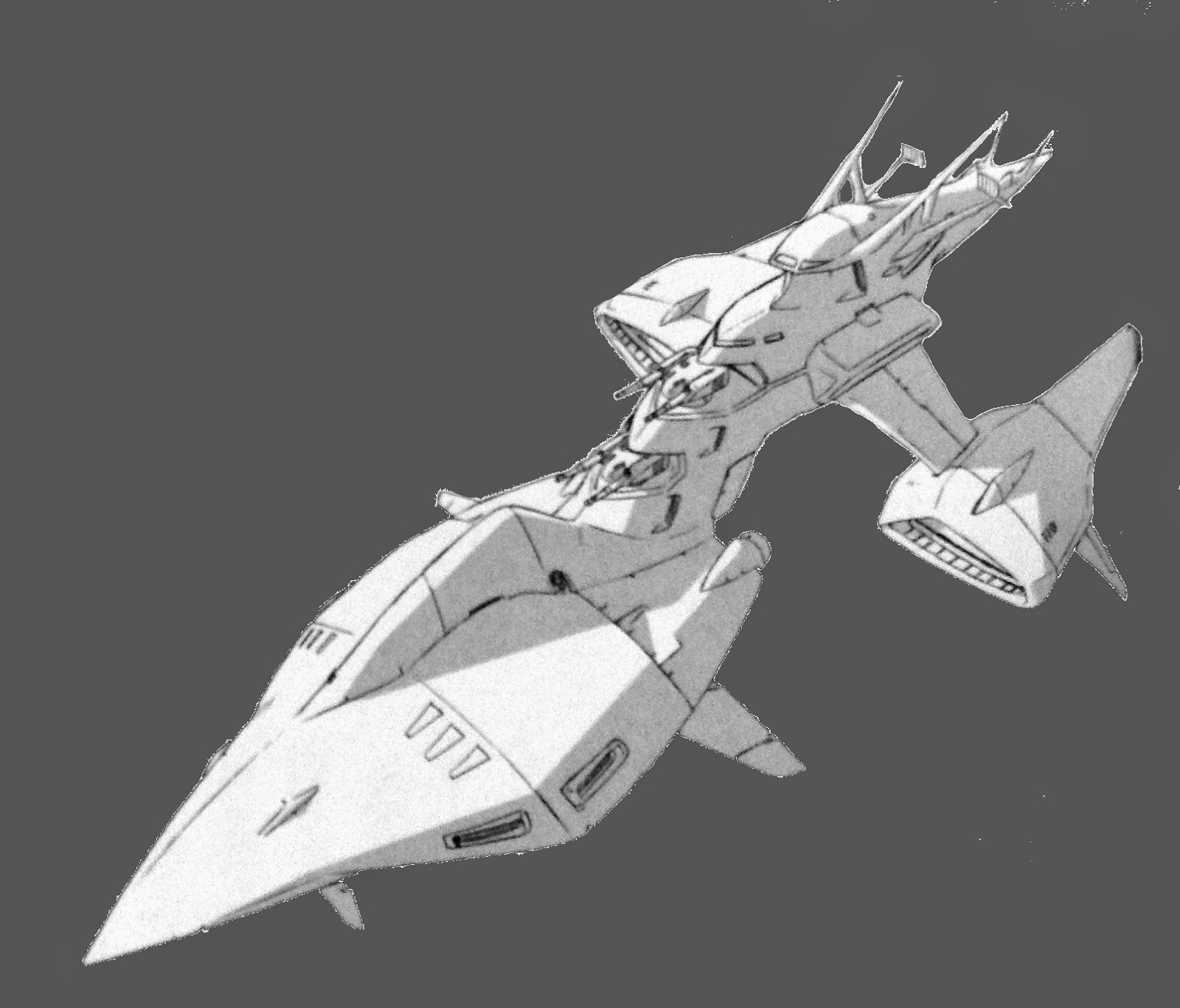 Anaheim Journal: Universal Century Ships: Musai-Class Light Cruiser