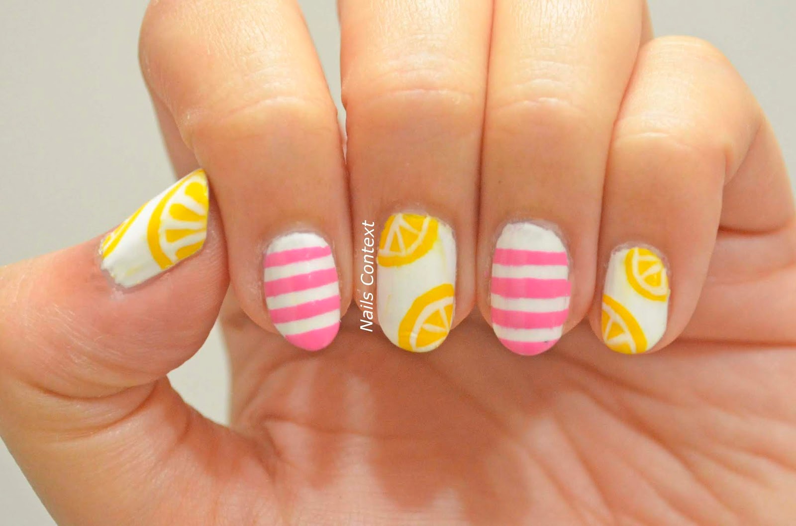 Nails Context: Pink Lemonade