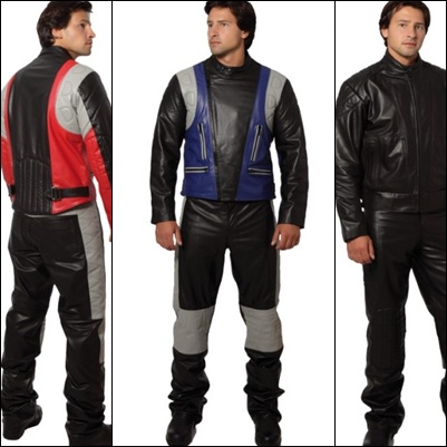 Moda Couro: Motoqueiro