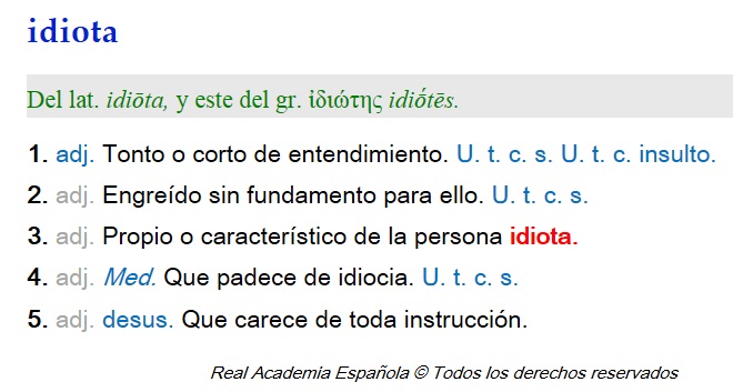 .: SEA UN VERDADERO DETECTOR DE IDIOTAS