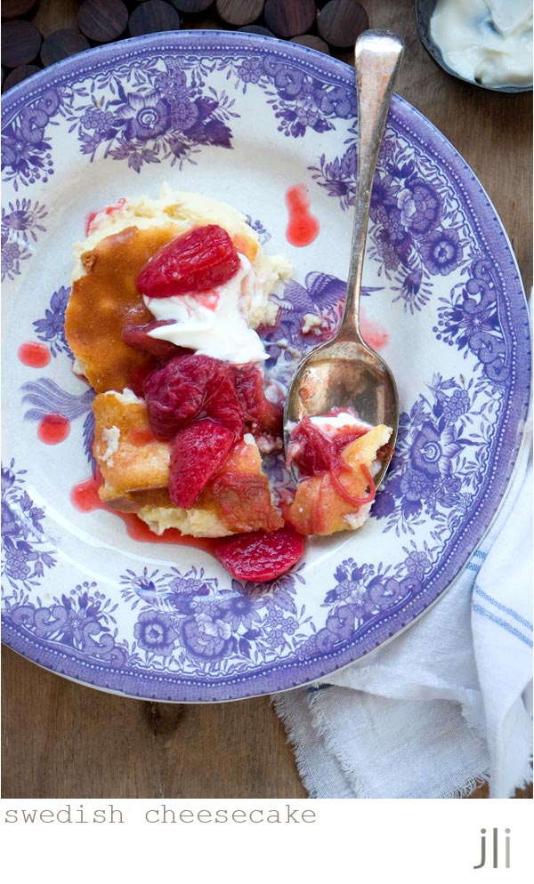 ostkaka - swedish cheesecake / DELICIOUS BITES
