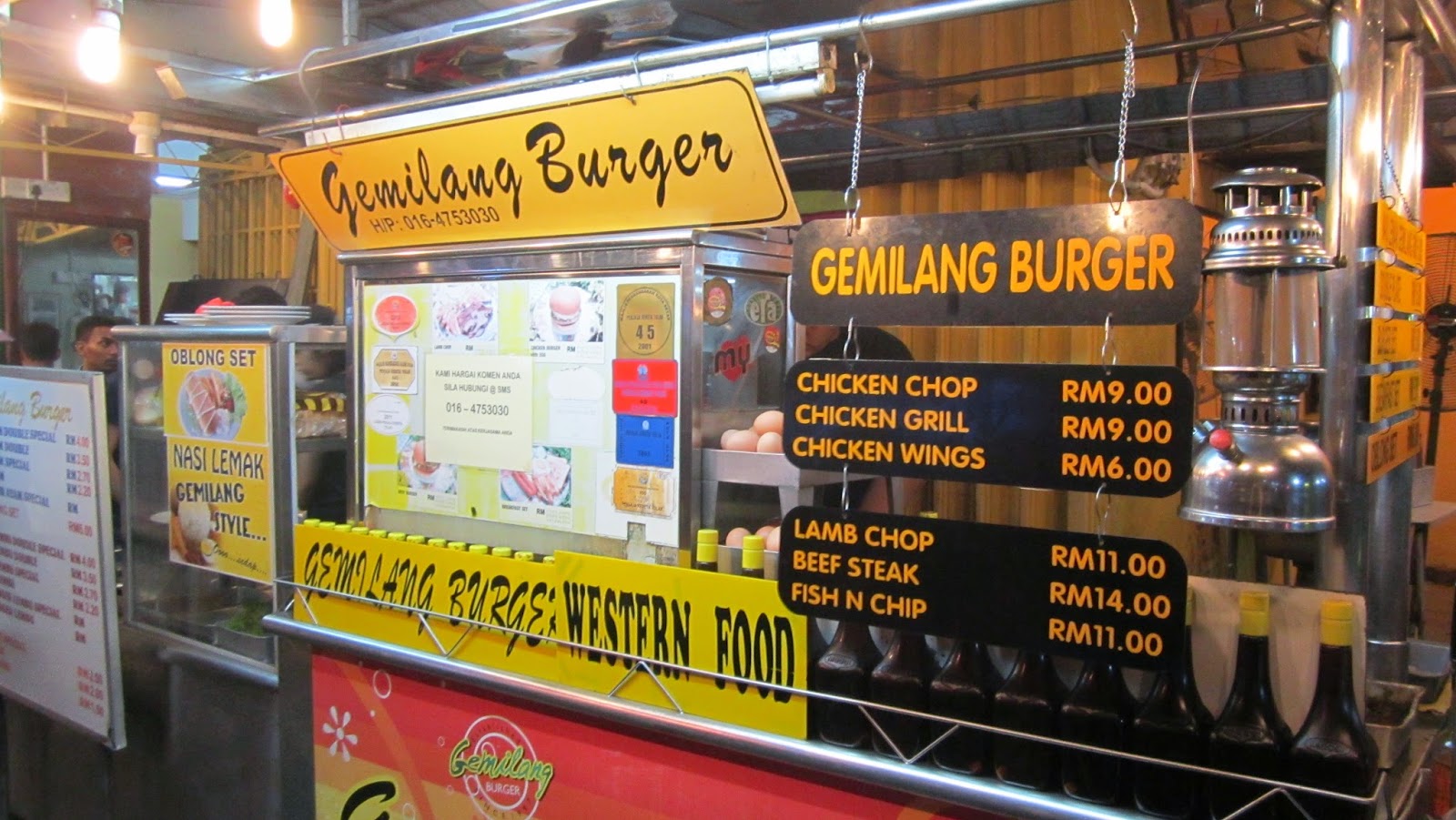 Our Journey : Kedah Alor Setar - Germilang Burger Stall