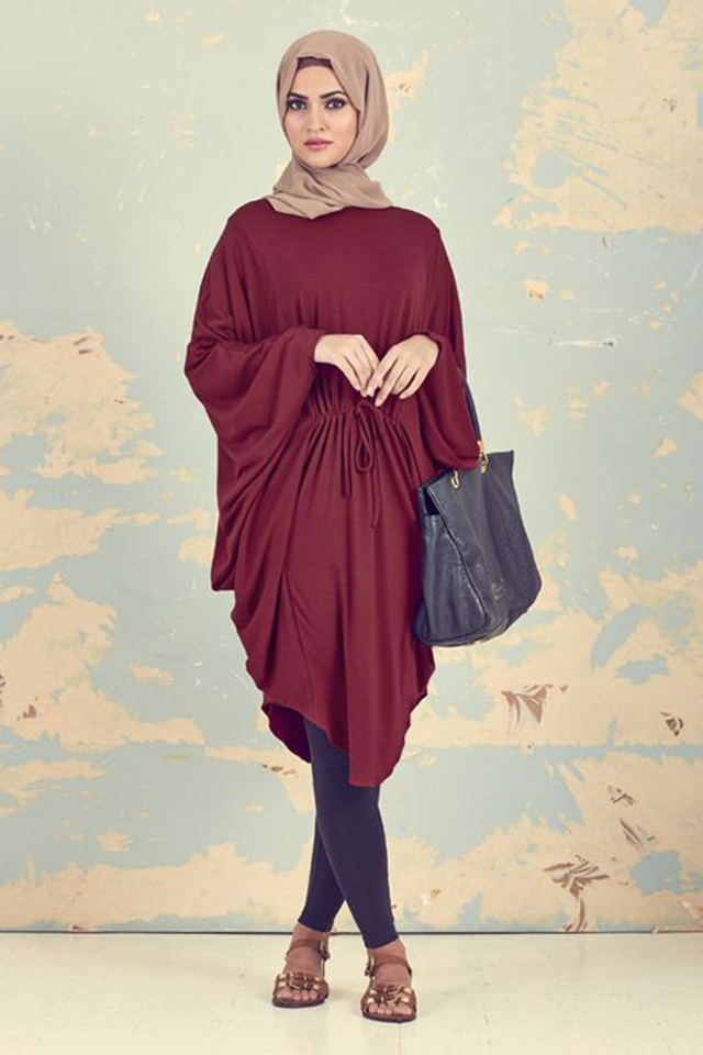 Modern and Stylish Hijab Wrap Ideas (for Women with Oval Faces)