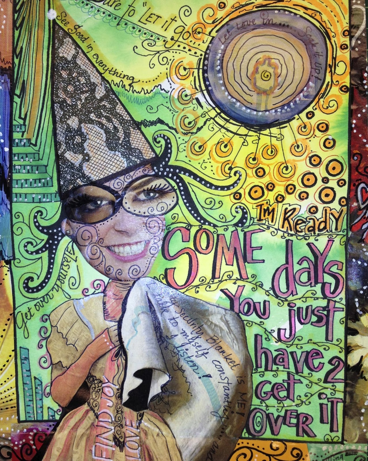 Art to the Moon & Back: Collage in the Style of Teesha Moore