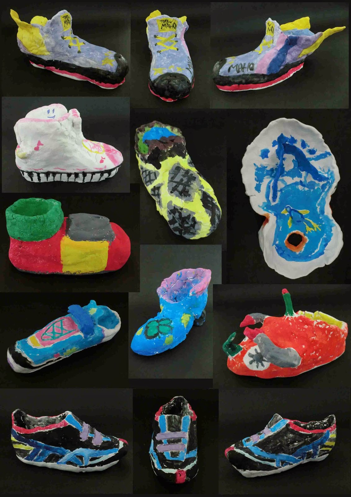 Miss Kristin's Art Room: "My Magic Shoe" with P5. The students had a ...