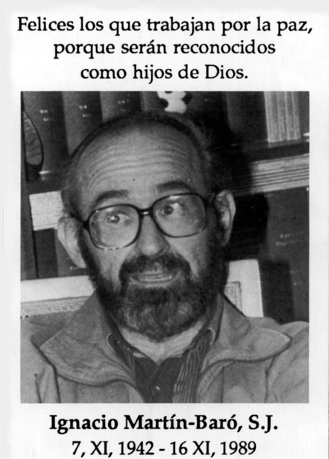 HOMENAJE A MARTÍN BARÓ S.J