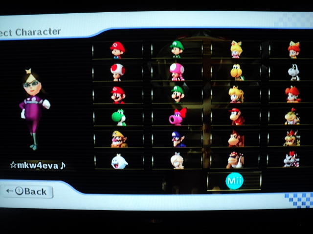 Mario Kart Wii 4 Eva!: My Mii!