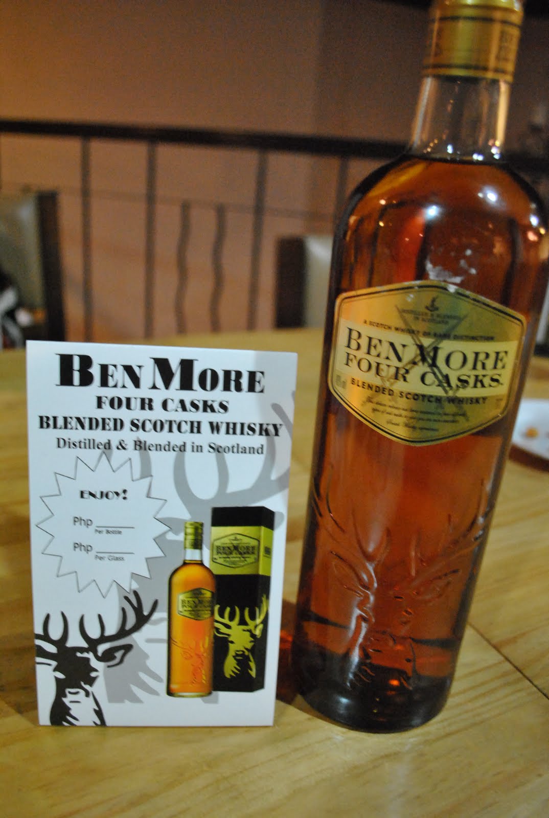 Event, Music and Style:: A Taste of BenMore Four Casks Scotch Whisky