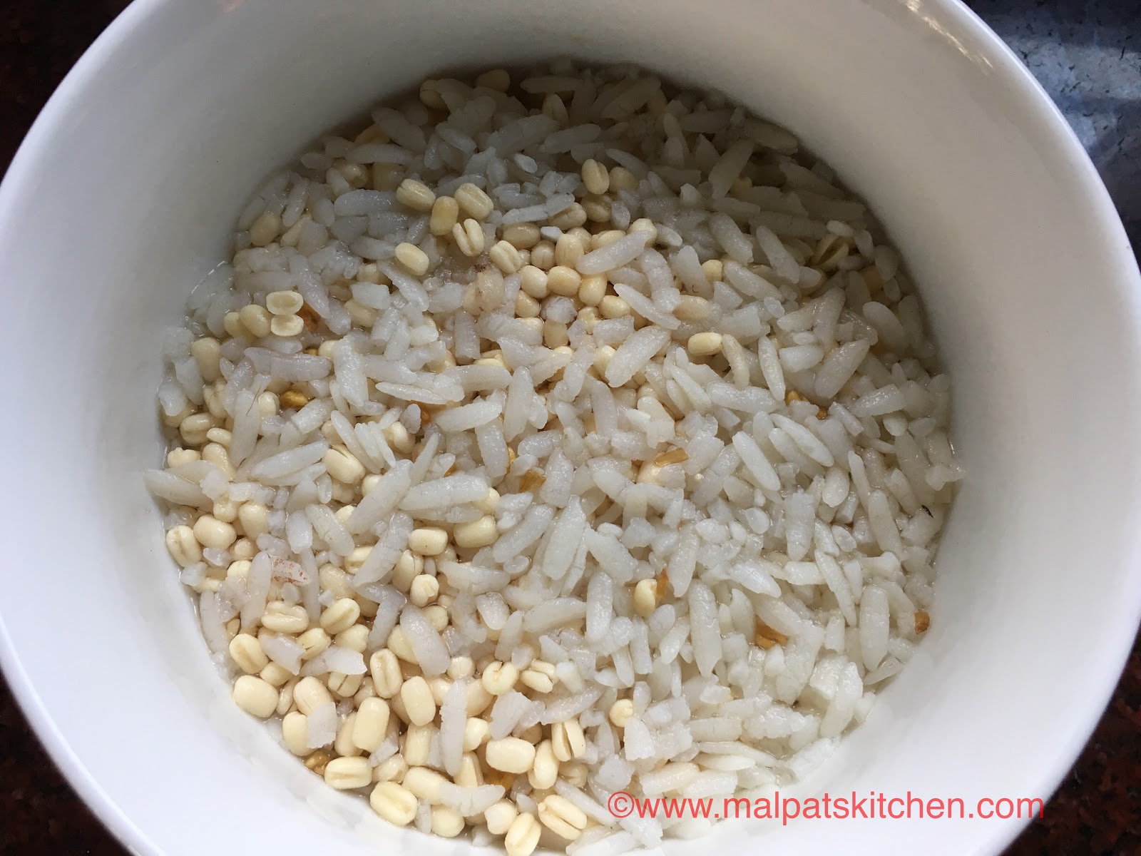 RAGI-POHA DOSA, how to make finger millet-flat rice crepes ~ Malpats ...