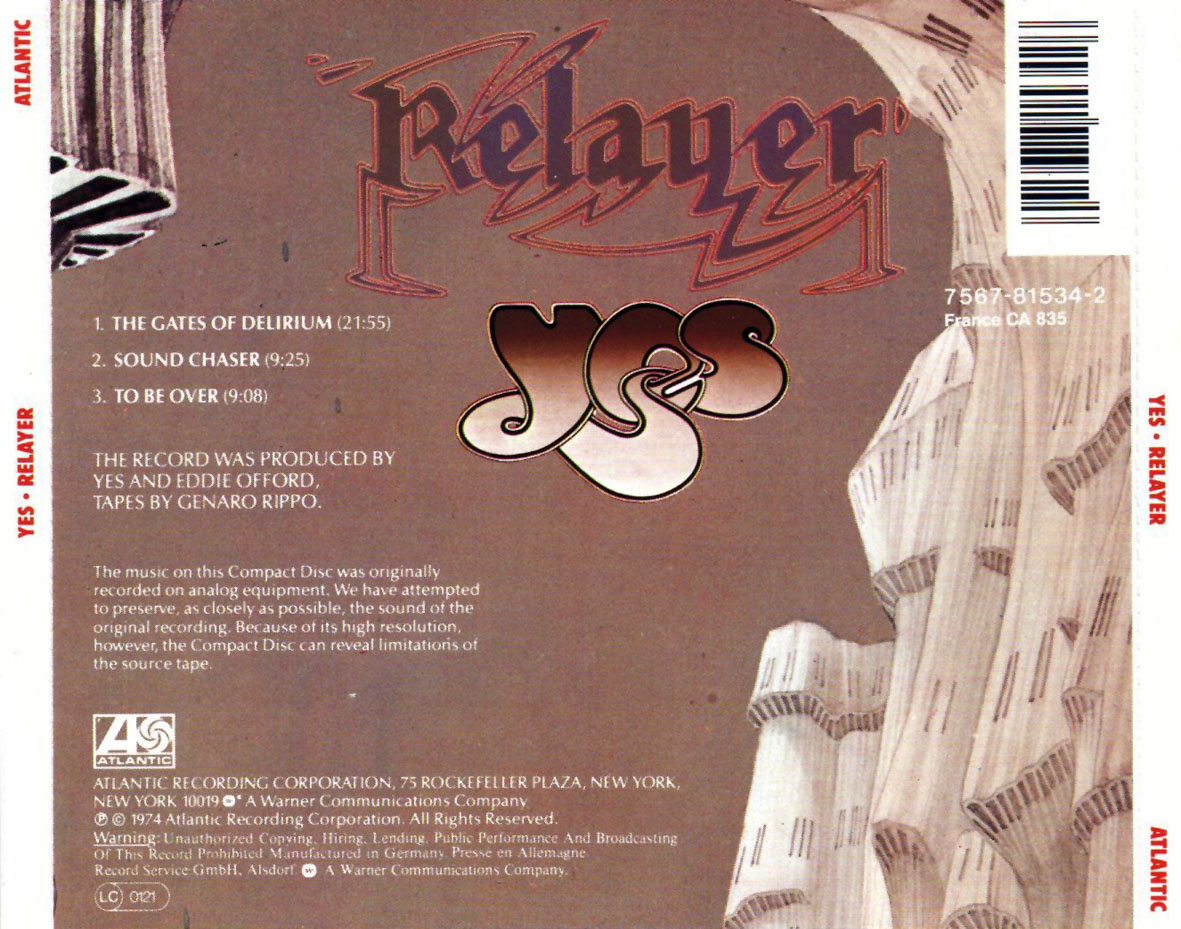 Yes - Relayer (1974)