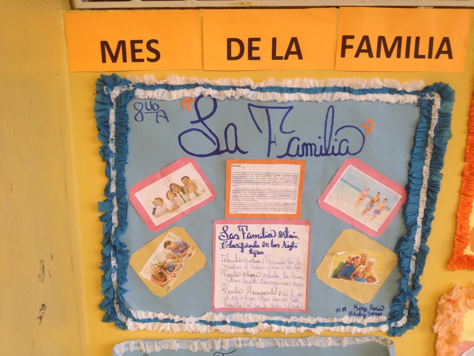 Murales sobre La Familia ~ Escuela Primaria Varias Luces
