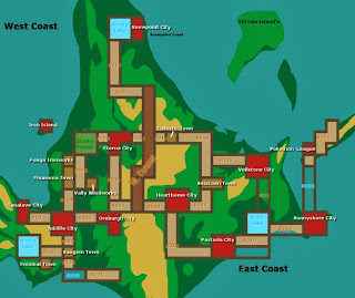 The Joel MH: Pokemon Regions in the real world