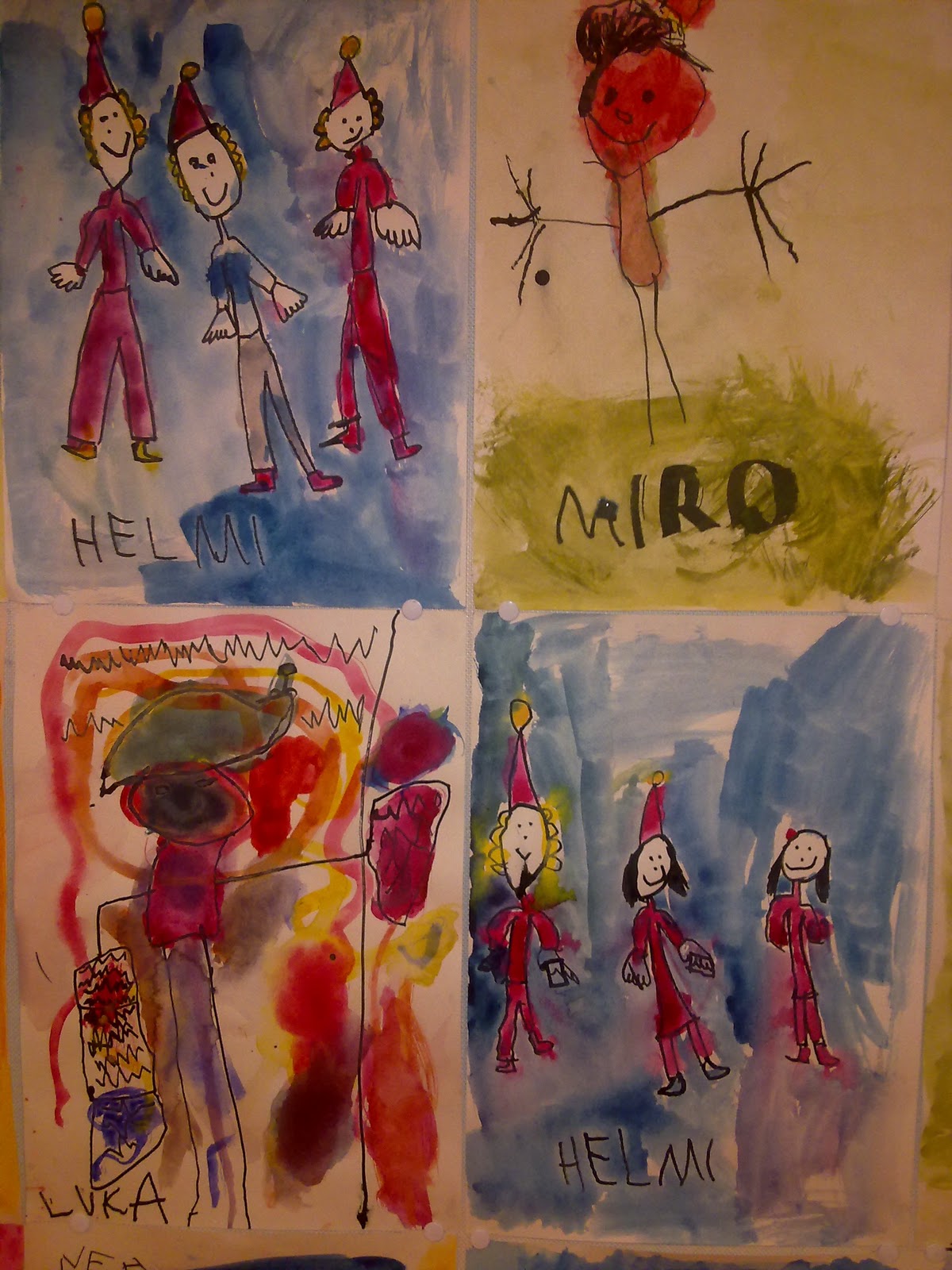 Patastenmäen koulun rehtorin blogi: Kuvataidetta