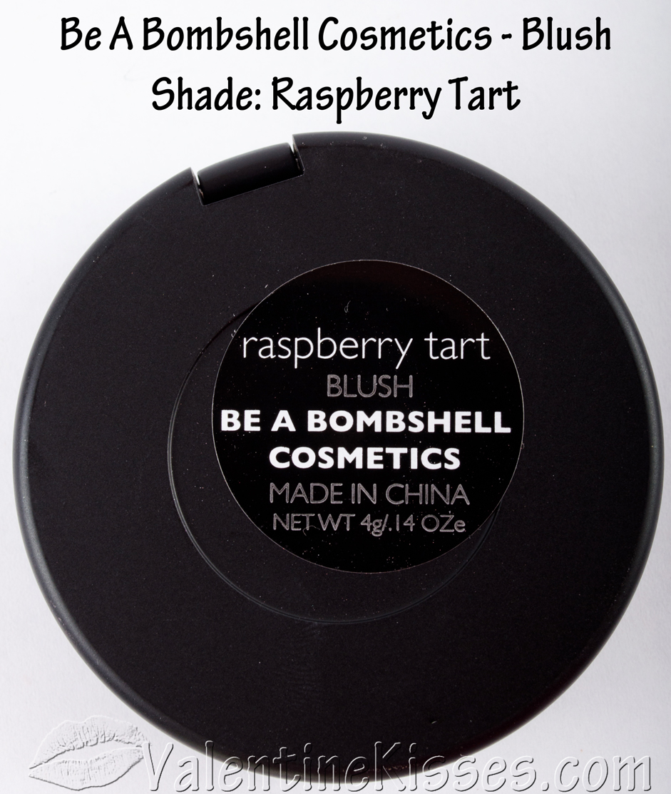 Valentine Kisses: Be A Bombshell Cosmetics Blush in Raspberry Tart ...