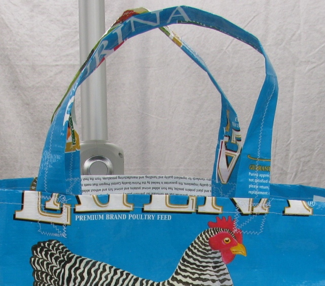 Living Simply and Deliberately: Chicken Bag Tutorial
