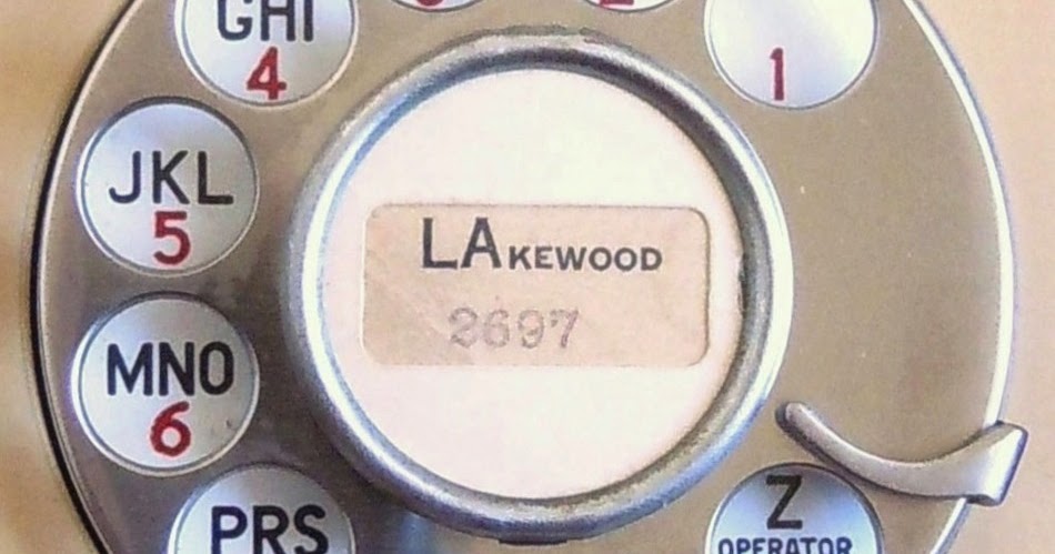 Follow My Bliss: Old Telephone Numbers