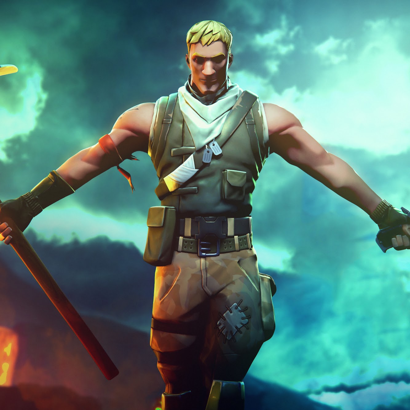 Fortnite, Jonesy, 4K, #267 Wallpaper iPhone Phone