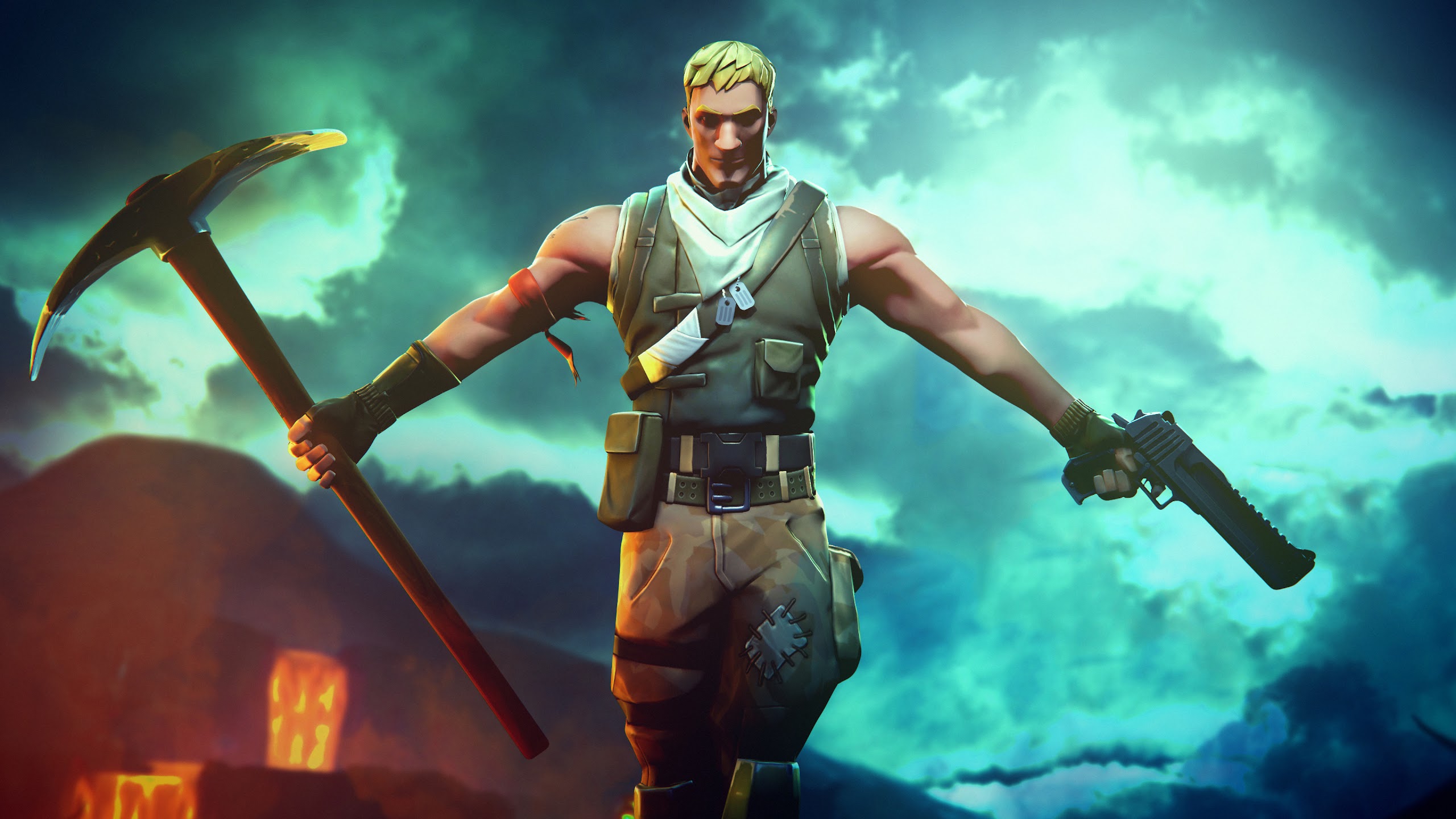 Fortnite, Jonesy, 4K, #267 Wallpaper PC Desktop