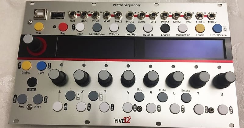 MATRIXSYNTH: Five12 Vector Sequencer AND Expander SN 68 w/ Original Box